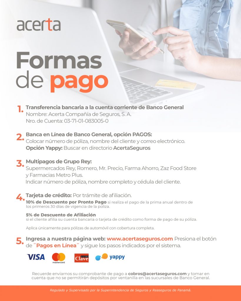 Preguntas Frecuentes – Acerta Seguros – Aseguradora Panamá